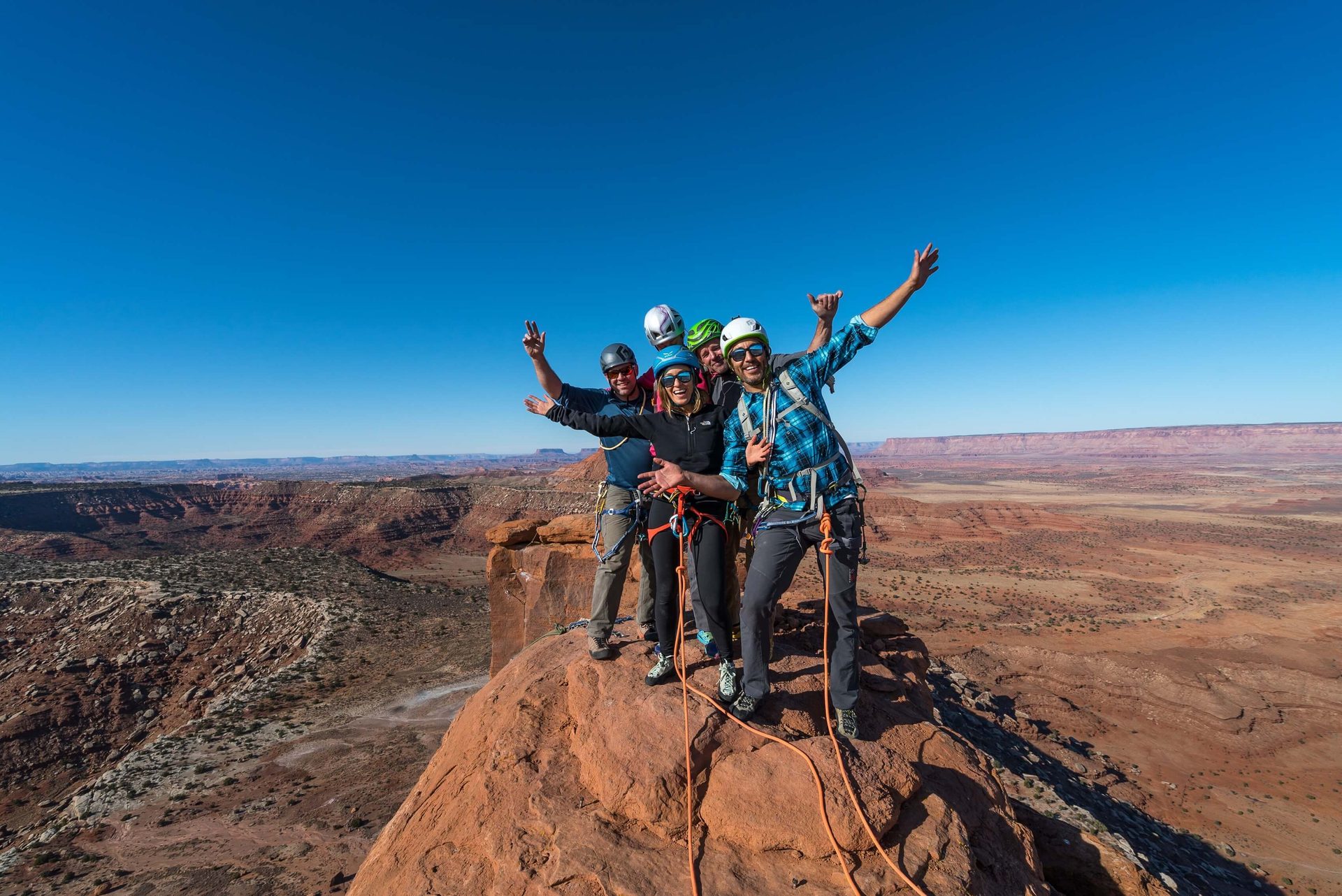 Guided Rock Climbing Moab, Utah